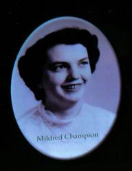 Mildred June Champion, R.N.